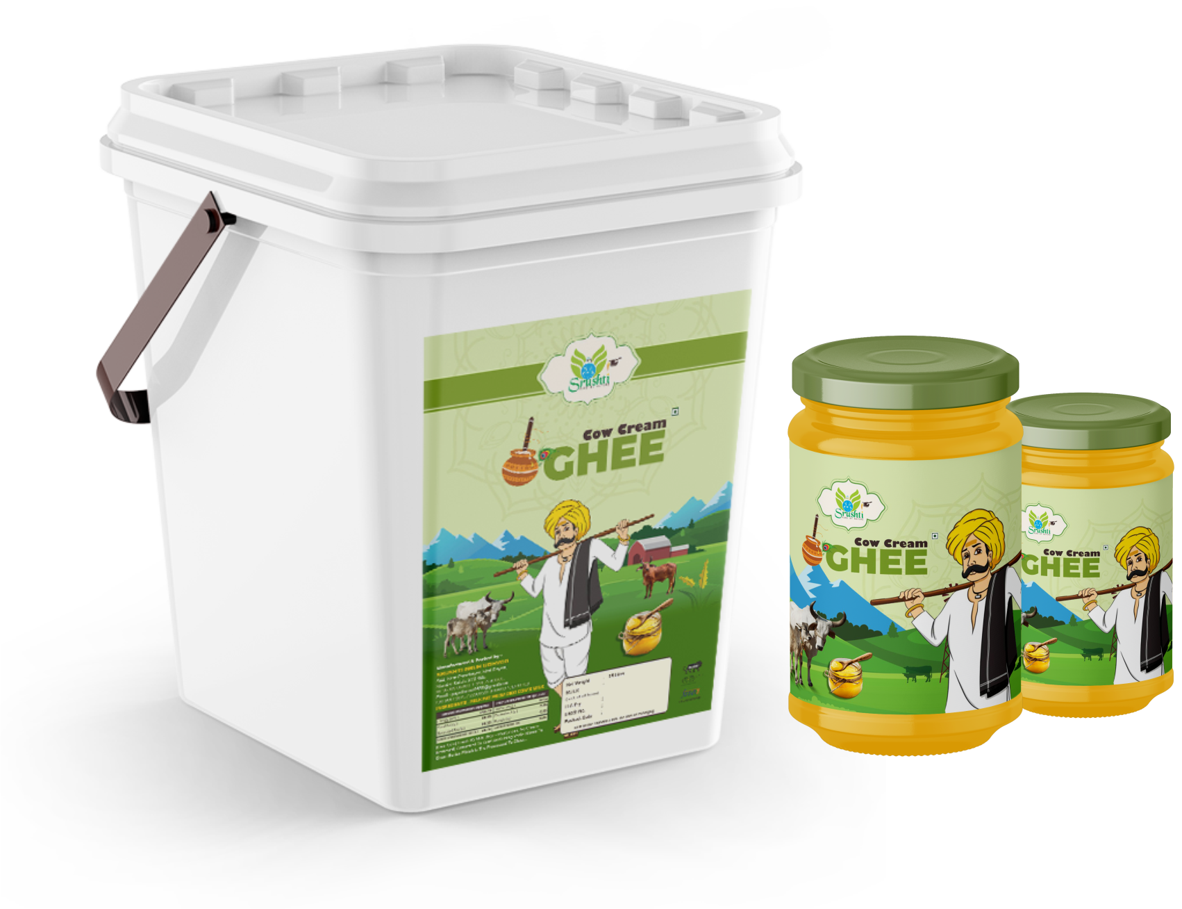 A2 Desi Organic Cow Ghee